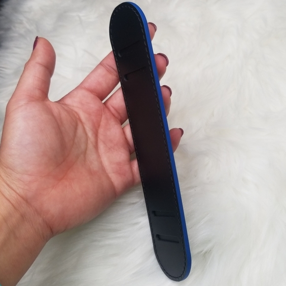 Louis Vuitton | Bags | New Unused Louis Vuitton Black Blue Shoulder Pad ...